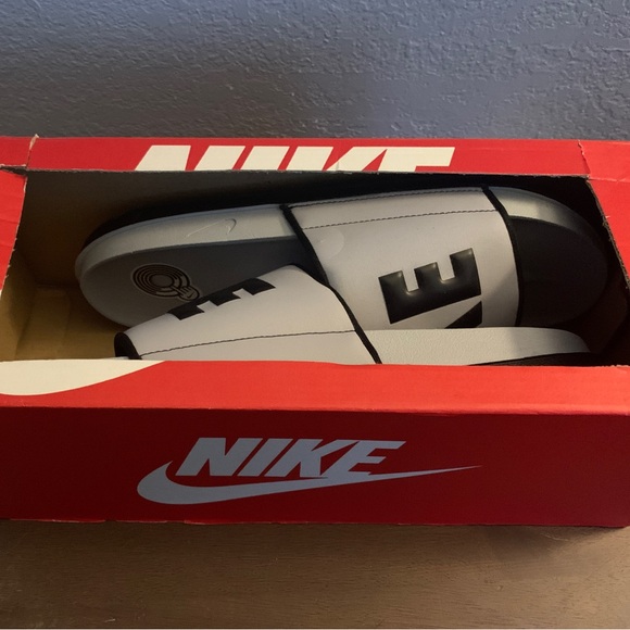 Nike | Shoes | Authentic Nike Offcourt Slides Wolf Grayblackwolf Gray ...